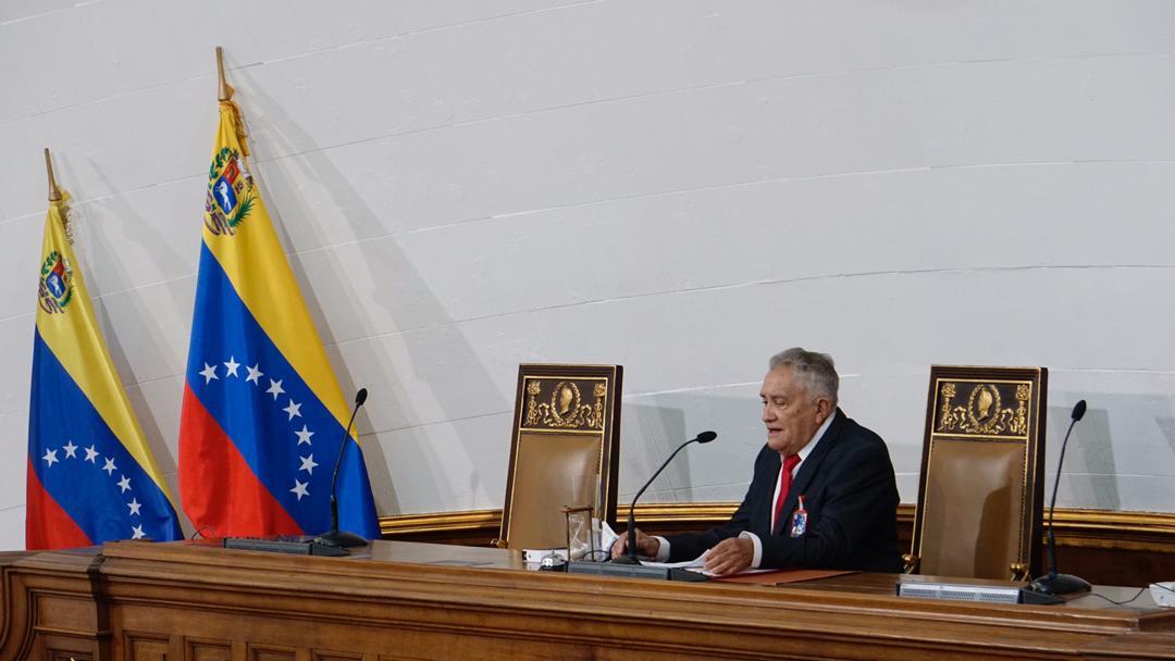 Estas fueron las palabras de apertura de la AN por parte del diputado ...