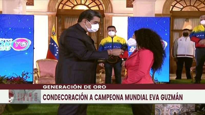 Jefe de Estado entregó orden Francisco de Miranda a la campeona mundial ...