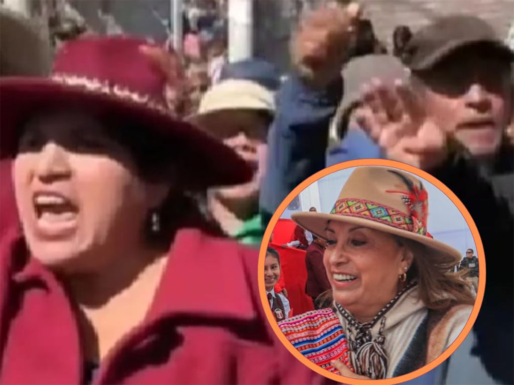 Dina Boluarte fue abucheada por manifestantes en Huancayo, Perú - La ...